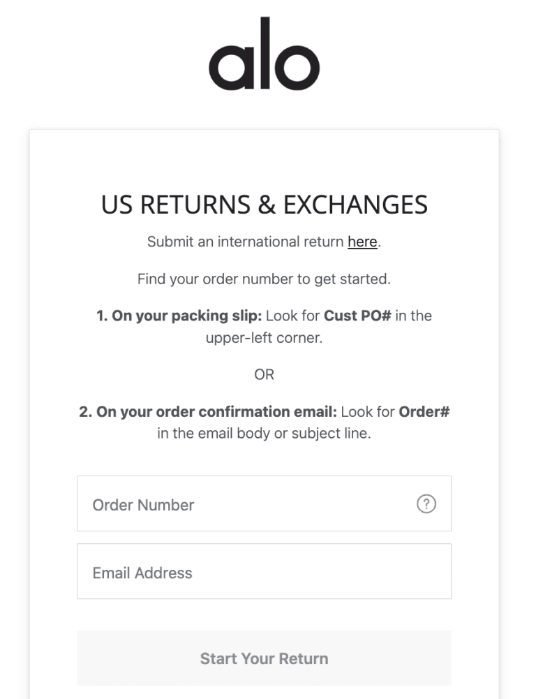 Alo Return Policy: Simplified - PaperBeez