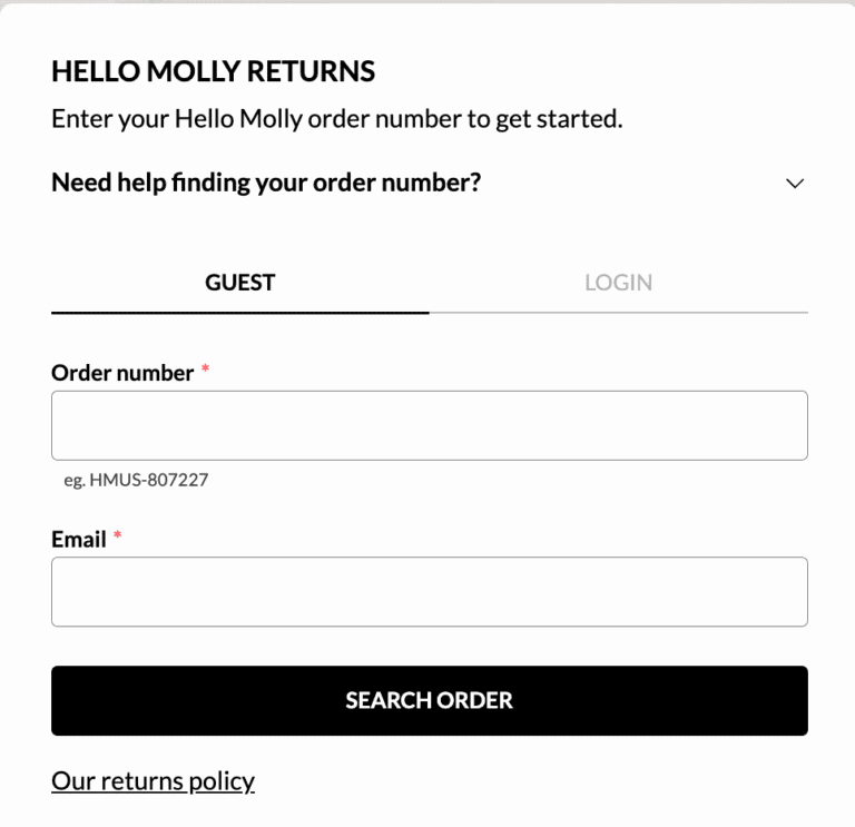 Hello Molly Return Policy [US]: Simplified - PaperBeez